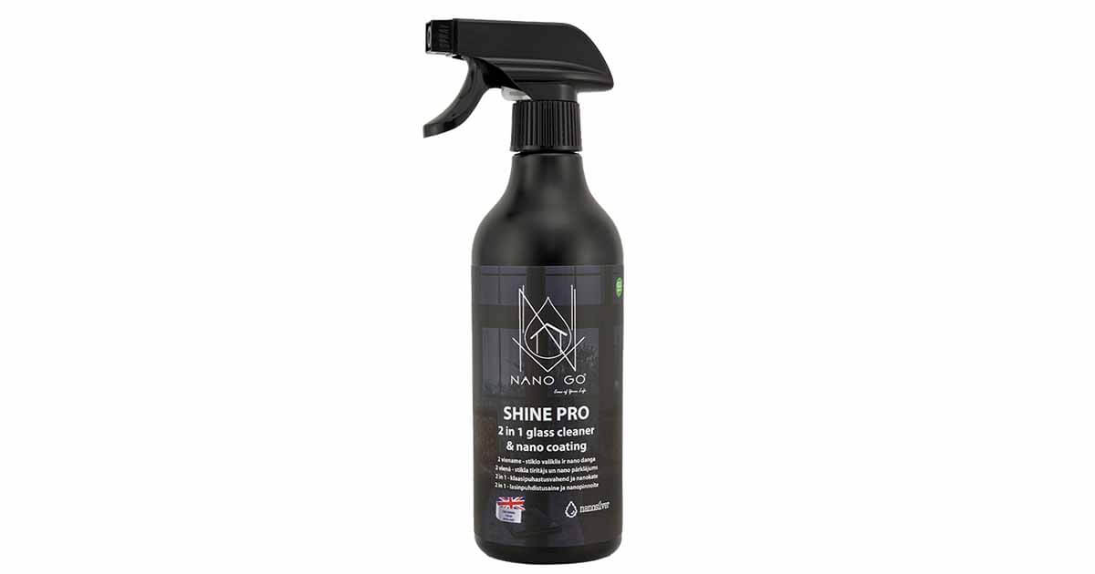 Shine PRO- glass cleaner and nano coating | NANO GO®